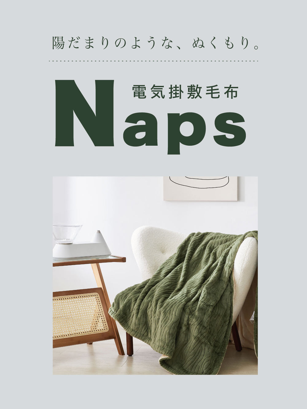 EPEIOS Blanket｜電気毛布 Naps