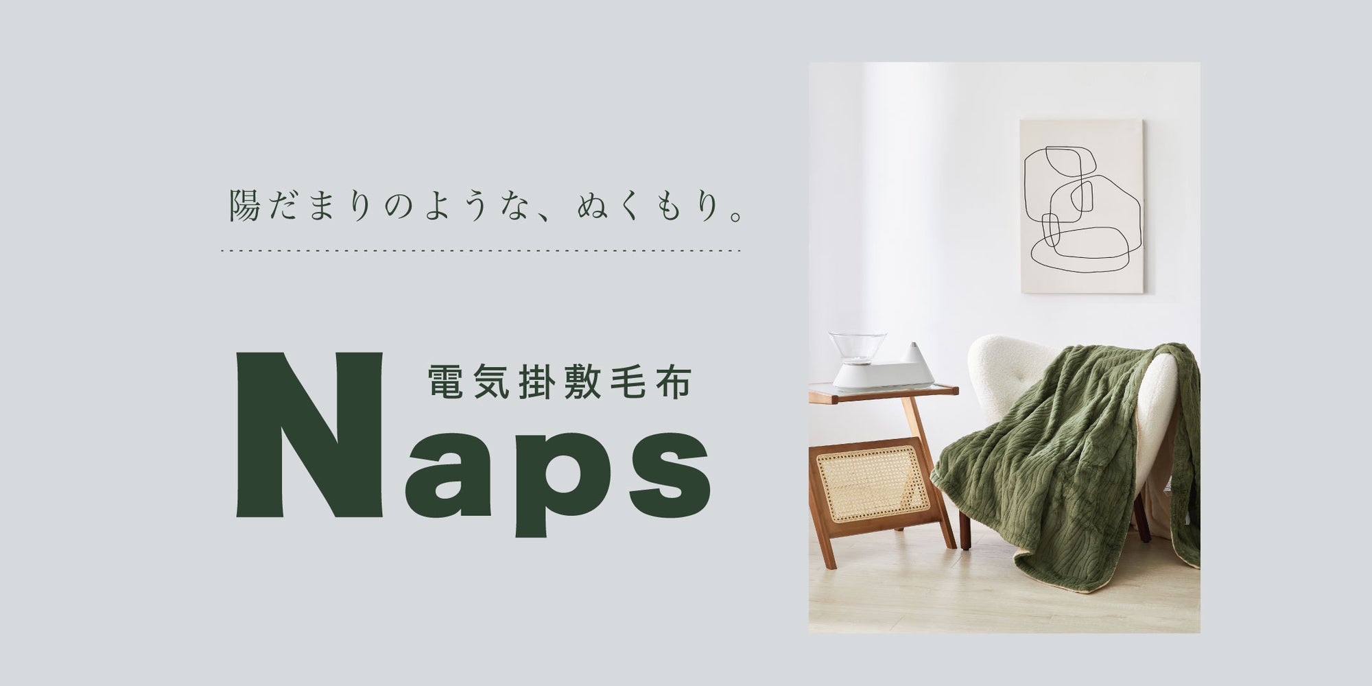 EPEIOS Blanket｜電気毛布 Naps